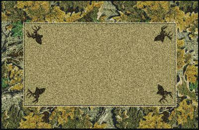 Realtree Advantage solid center area rug from the Camo Rugs Realtree ...
