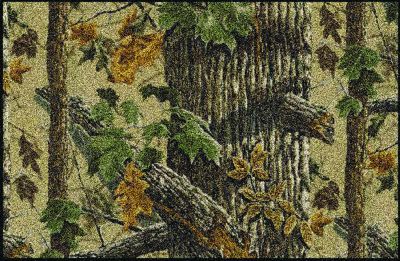Realtree X-tra Brown solid camo area rug from the Camo Rugs Realtree ...