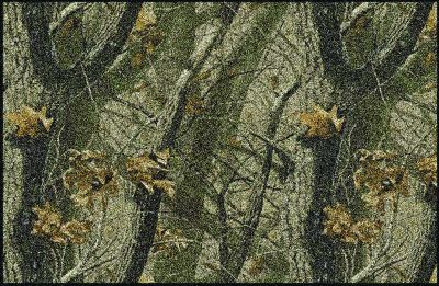 Realtree Hardwoods solid camo area rug from the Camo Rugs Realtree ...