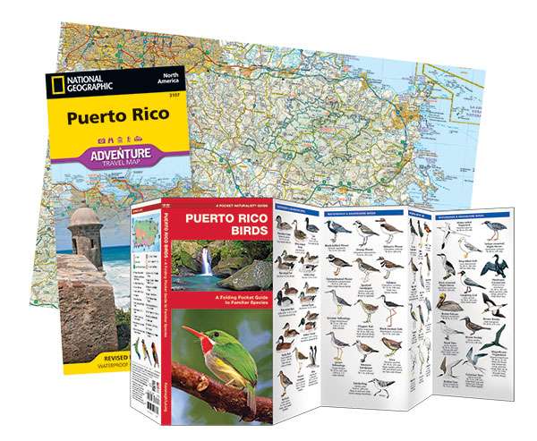 Puerto Rico Adventure Set - Travel Map and Pocket Guide